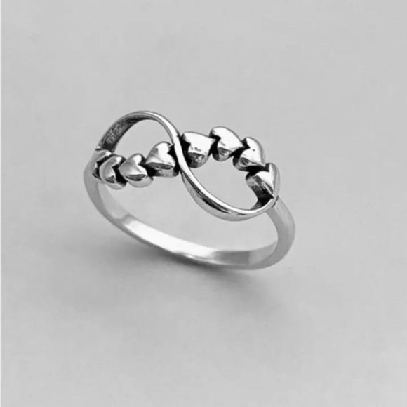 Jewelry | Infinity Plus Heart Ring | Poshmark